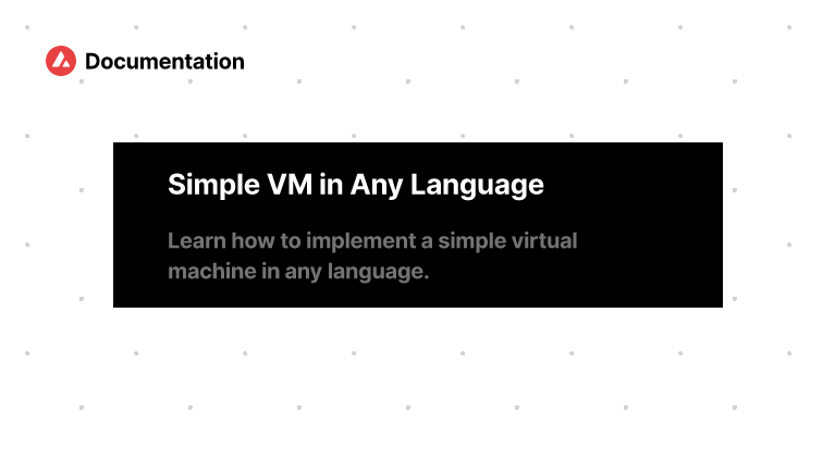 Simple VM in Any Language | Avalanche Builder Hub